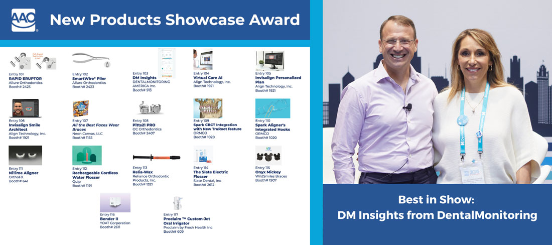 Annual Session Attendees Chose New Products Showcase Award Winners - AAO