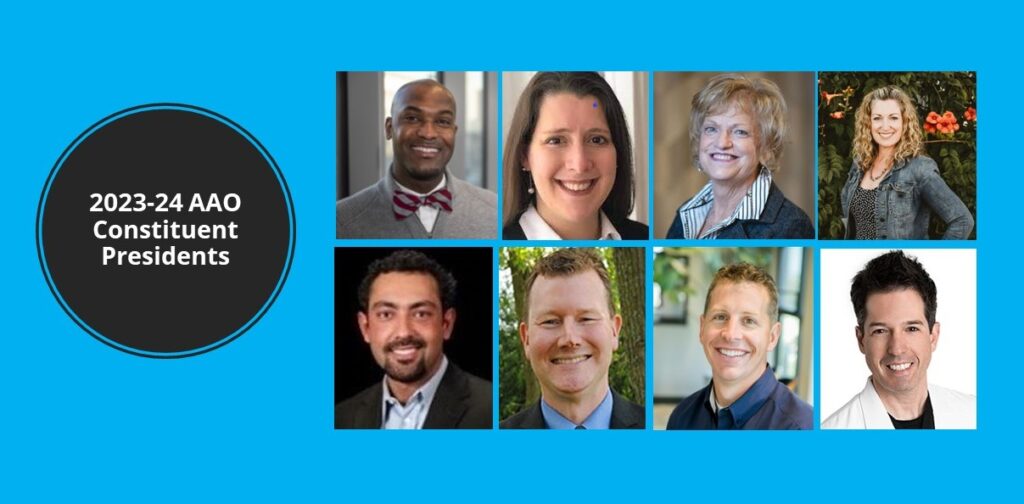 Congratulations 2023-24 AAO Constituent Officers - AAO