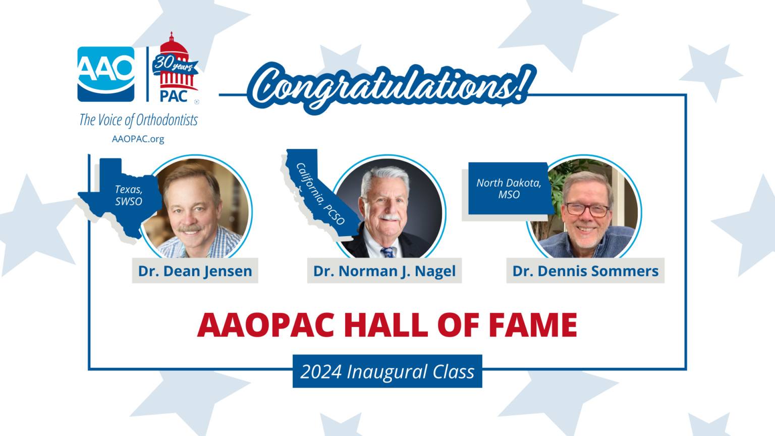 First-Ever AAOPAC Hall of Fame Inductees Recognized at Advocacy ...