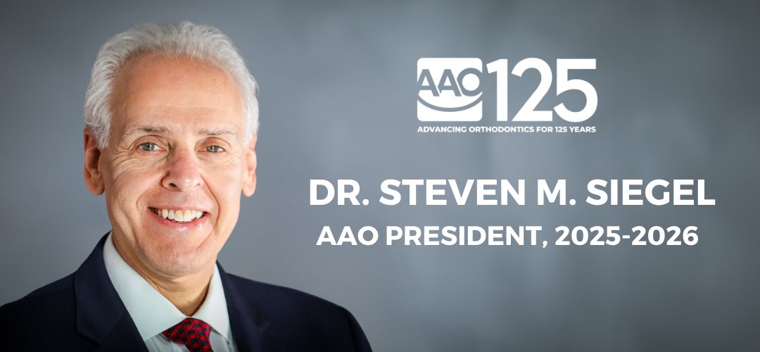 AAO Welcomes Dr. Steven Siegel as 2025-26 AAO President - AAO